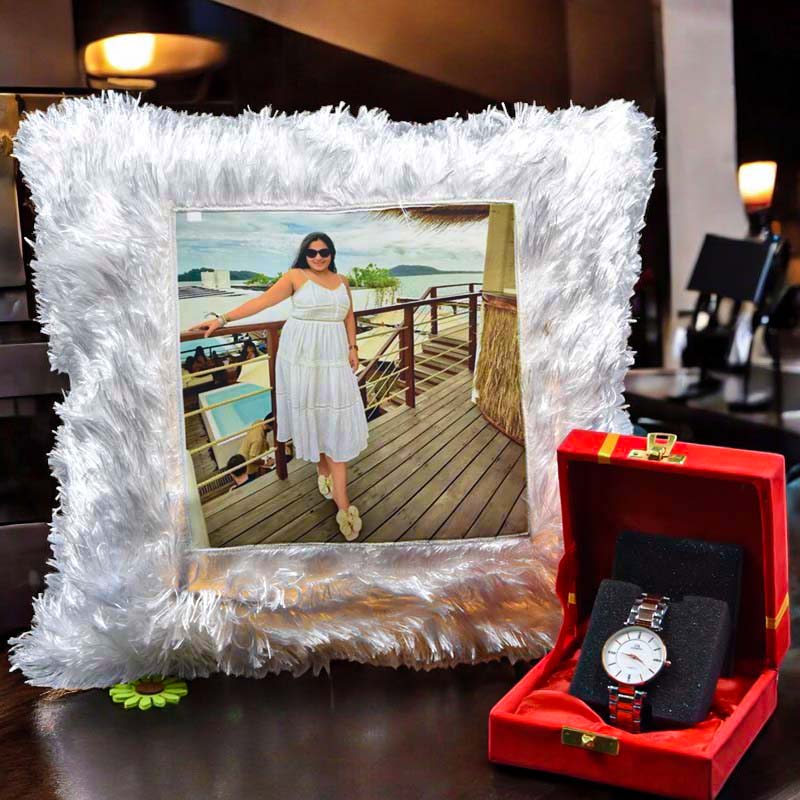 Buy or Order LED Personalized Cushion Online | Midnight Gifts Online ...