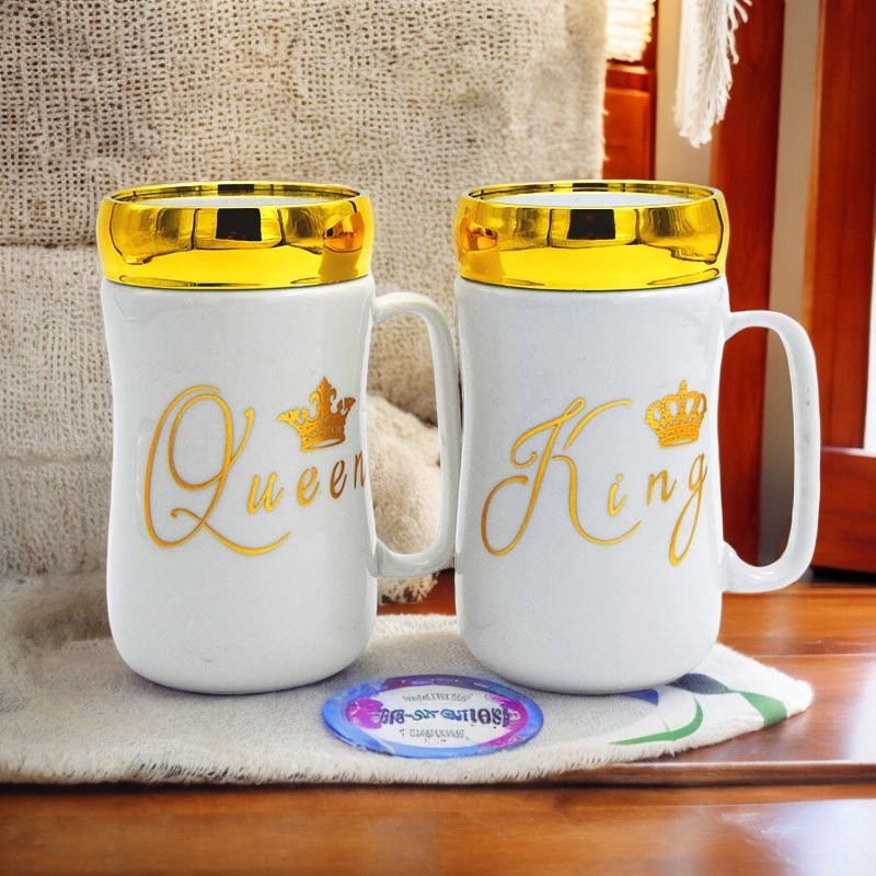Buy or Send King and Queen Royal Mug set - OyeGifts